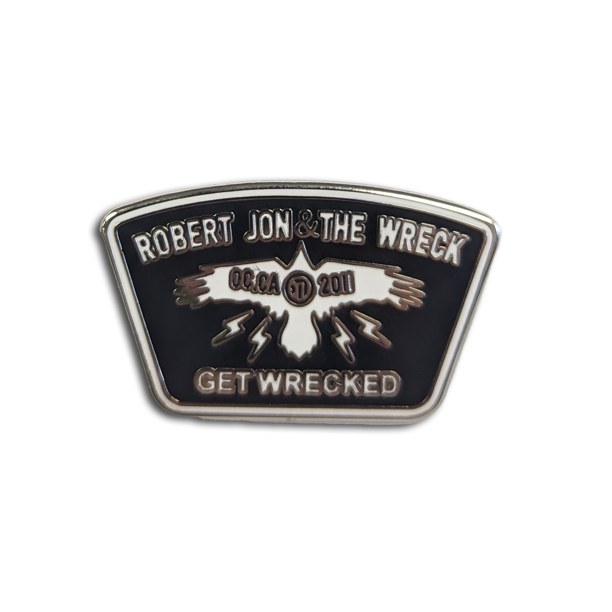 Silver Crow Pin – Robert Jon And The Wreck